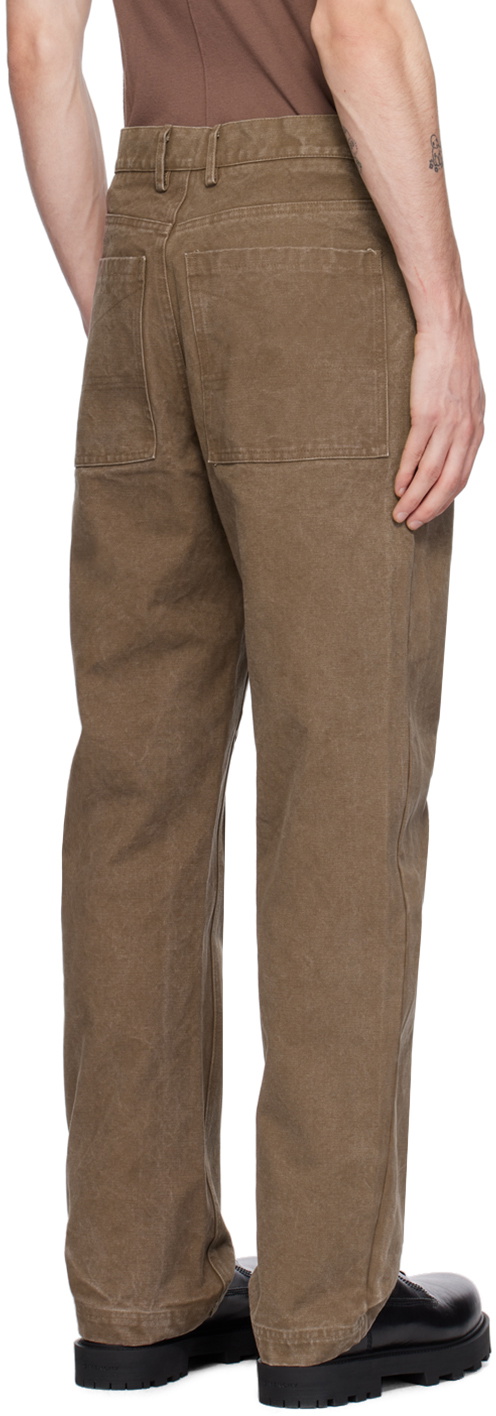 Entire Studios Brown Task Trousers Entire Studios