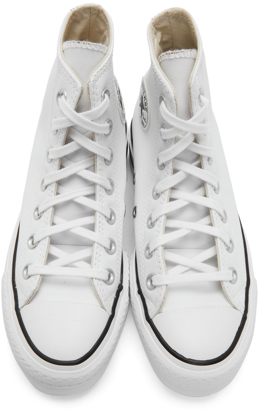 Converse White Chuck Taylor All Star Lift Hi Sneakers Converse