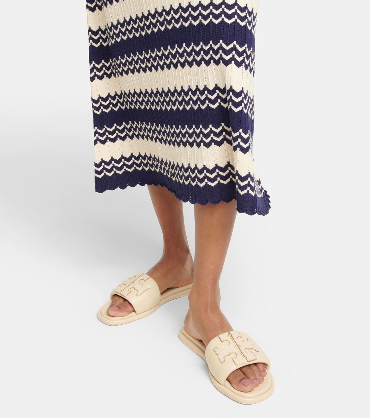 Tory Burch Leather slides Tory Burch