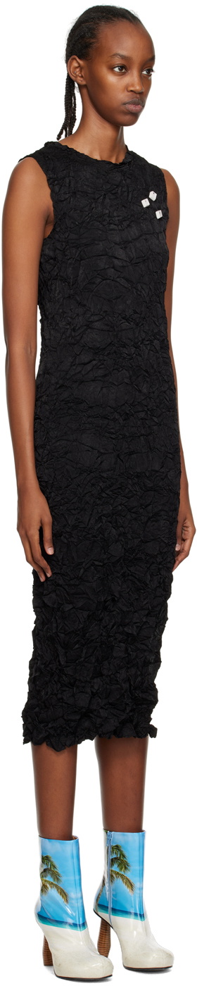 JW Anderson Black Keyboard Maxi Dress JW Anderson