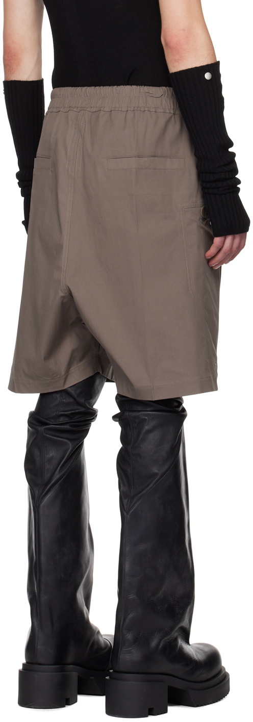 Rick Owens Gray Bauhaus Bela Shorts Rick Owens