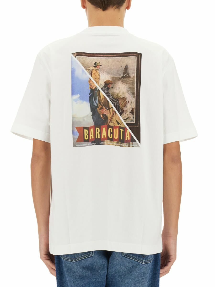 Baracuta T-shirt With Logo Baracuta