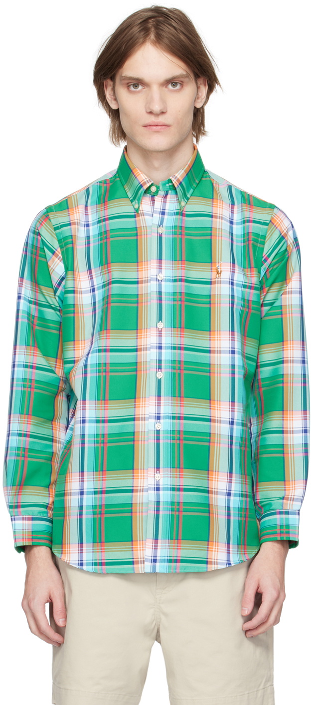 Polo Ralph Lauren Green Check Shirt Polo Ralph Lauren