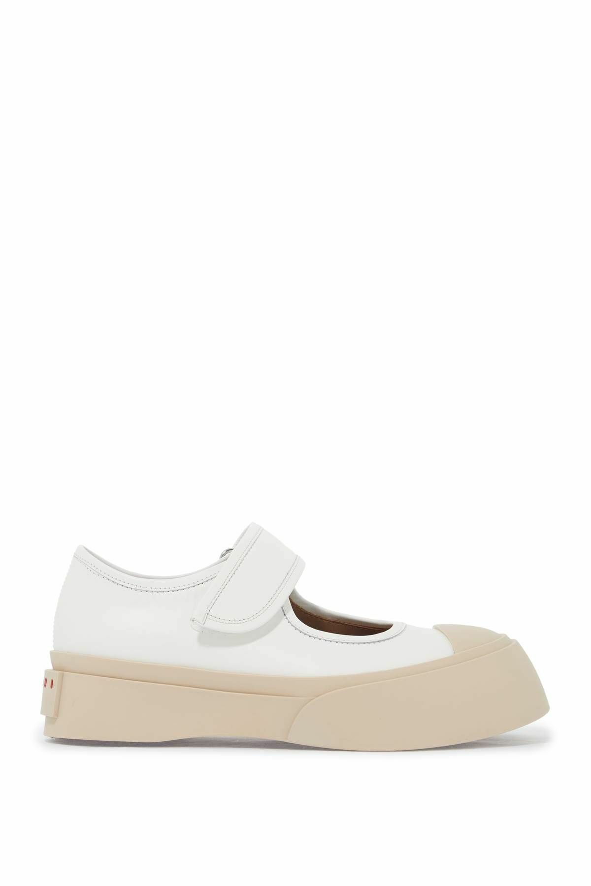 MARNI pablo mary jane nappa leather sneakers White Marni