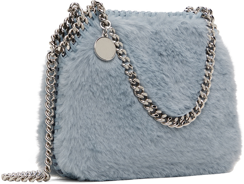 Stella McCartney Blue Mini Falabella Shoulder Bag Stella McCartney