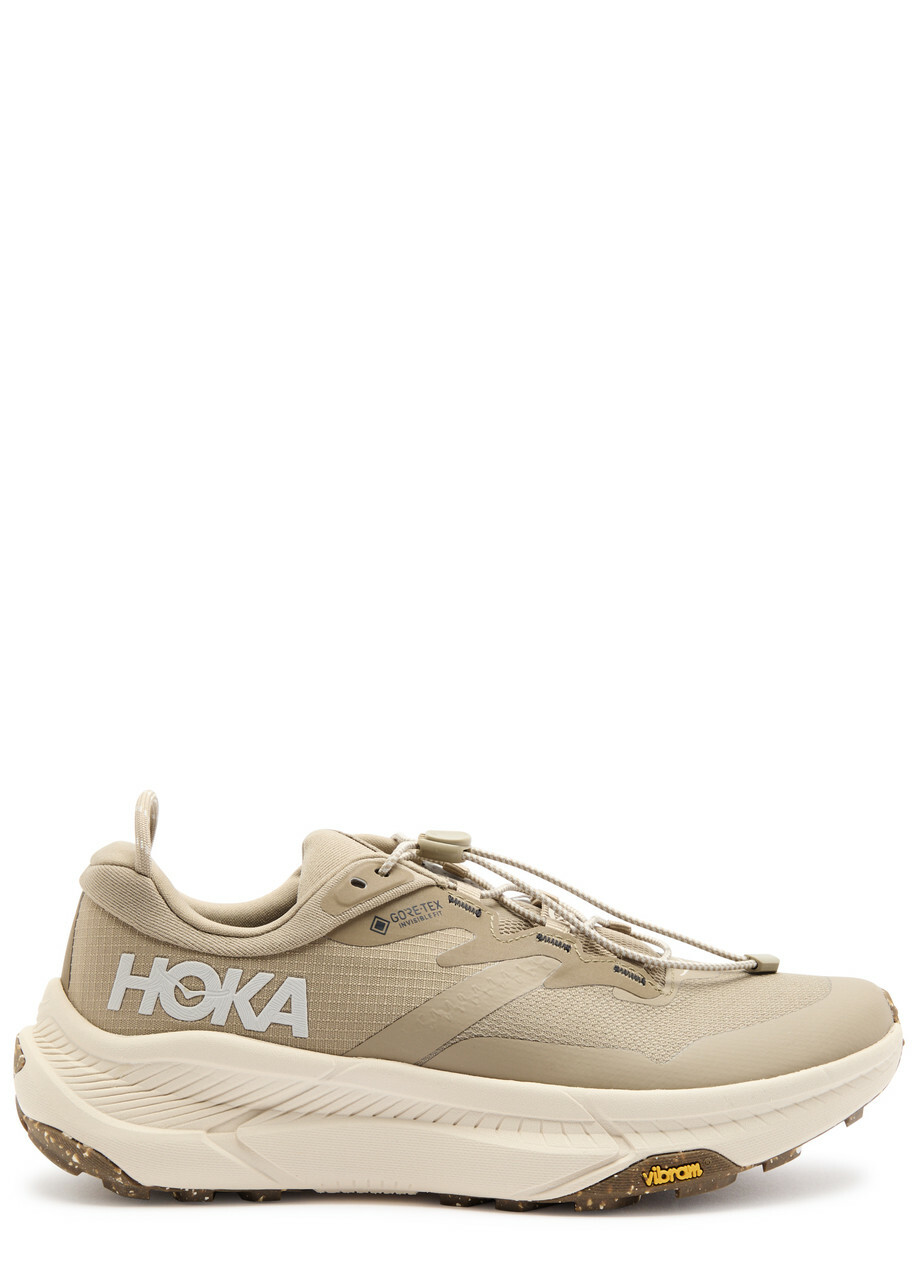 Hoka Transport Gore-tex Panelled Mesh Sneakers Sand Hoka One One