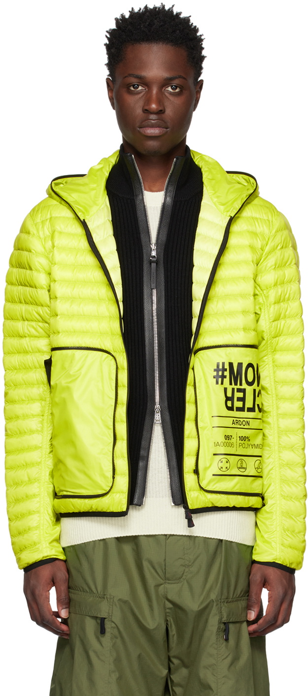Moncler Grenoble Yellow Ardon Down Jacket Moncler Grenoble