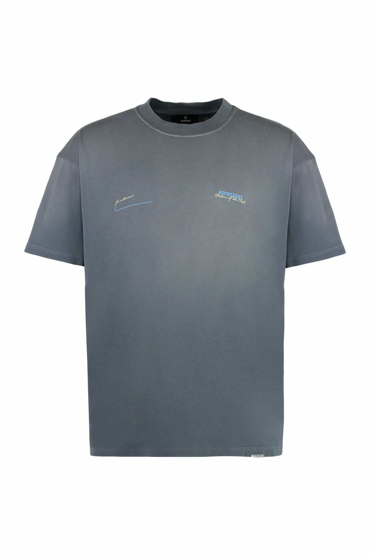 REPRESENT Cotton Crew-neck T-shirt Represent