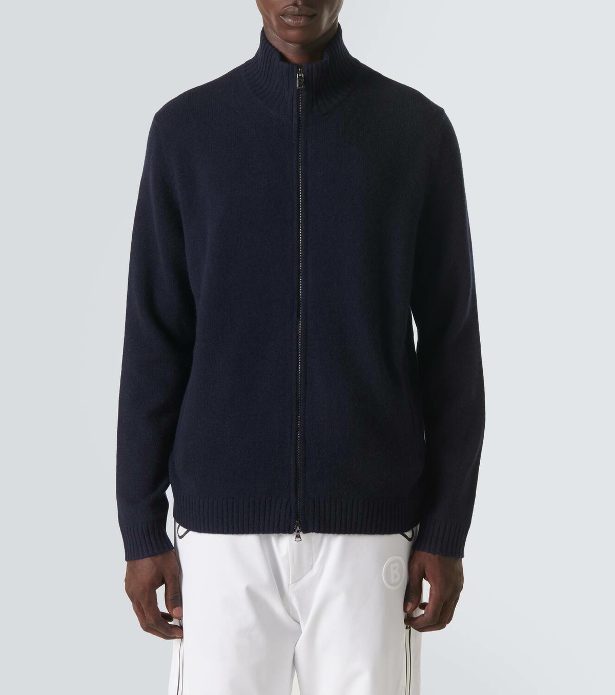 Bogner Dexter wool and cashmere zip-up sweater Bogner