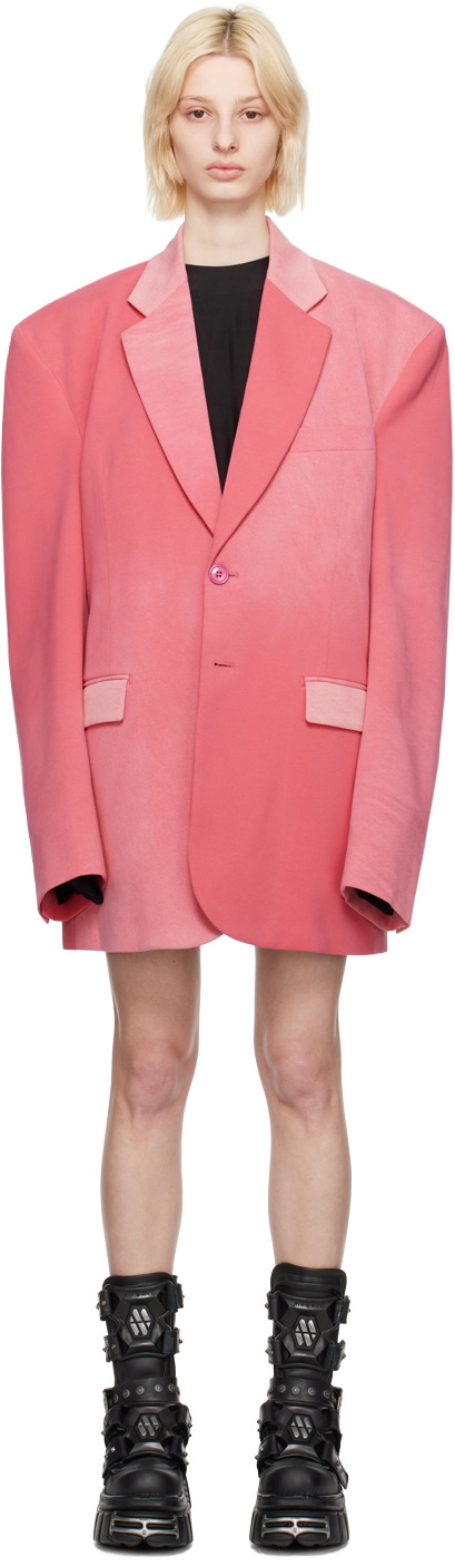 VETEMENTS Pink Faded Blazer Vetements