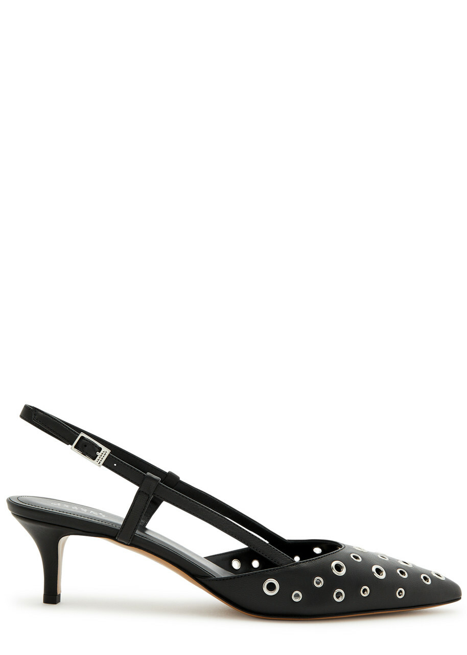 Isabel Marant Pilia 65 Leather Slingback Pumps Isabel Marant