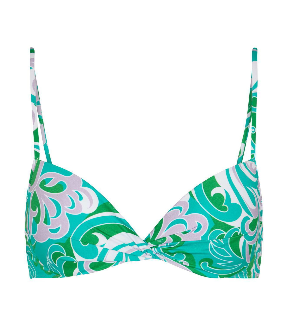 Emilio Pucci Beach Printed bikini top Emilio Pucci