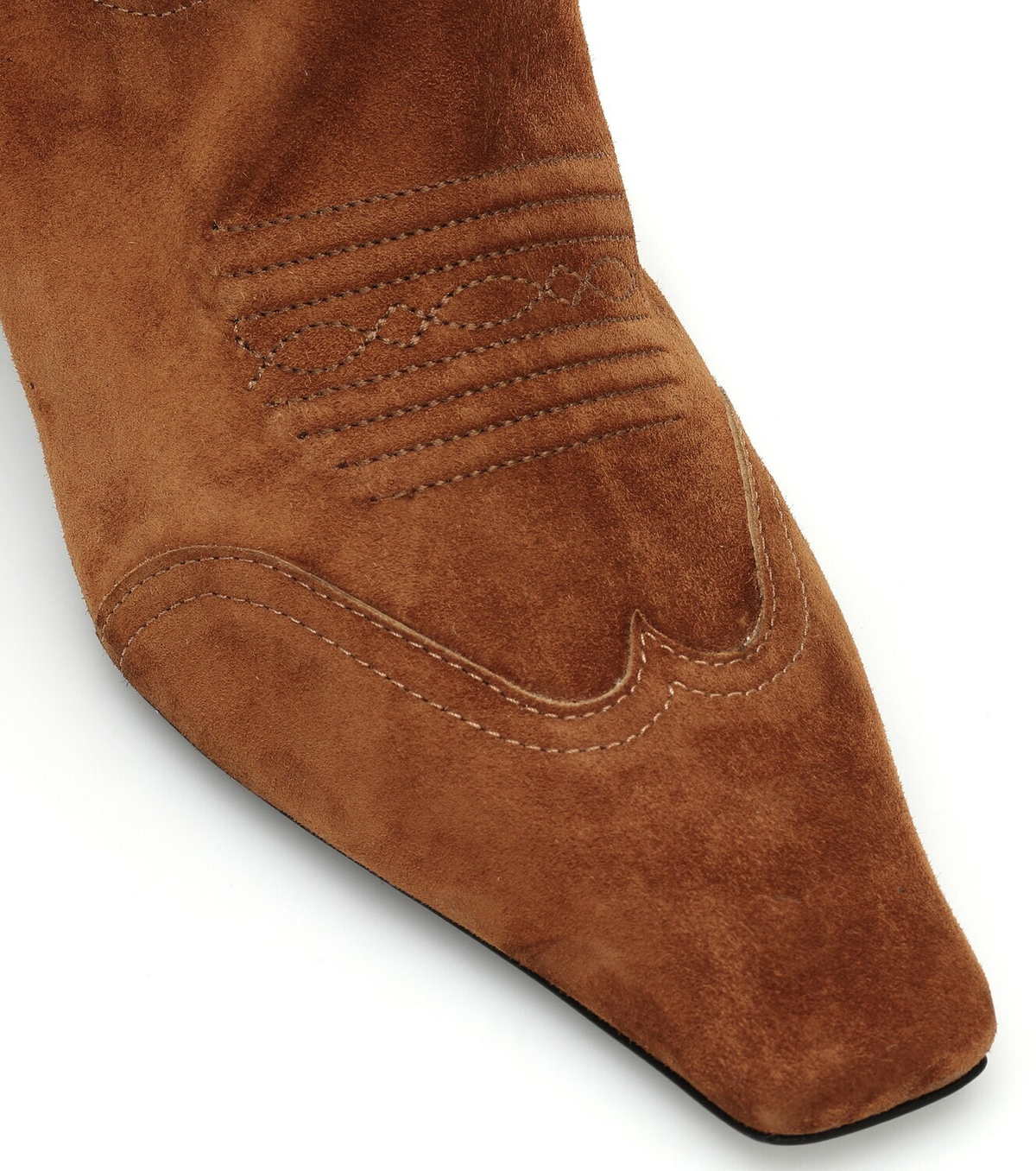 Khaite Dallas suede Western boots Khaite