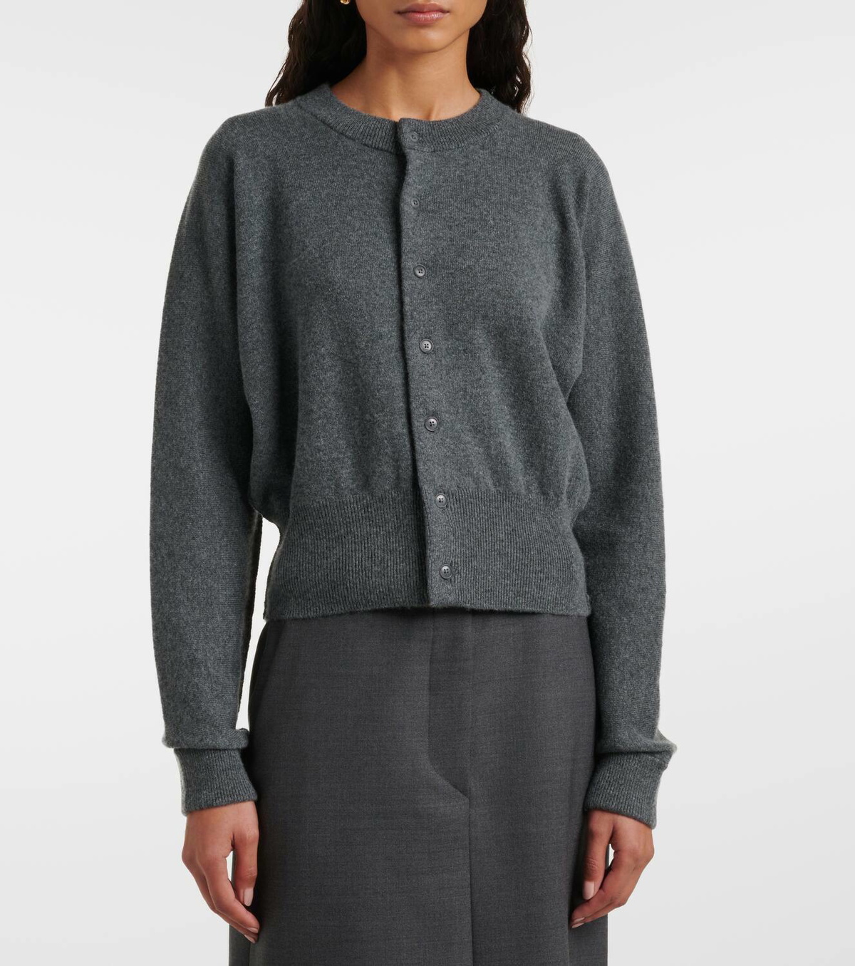Extreme Cashmere N°257 cashmere-blend cardigan extreme cashmere