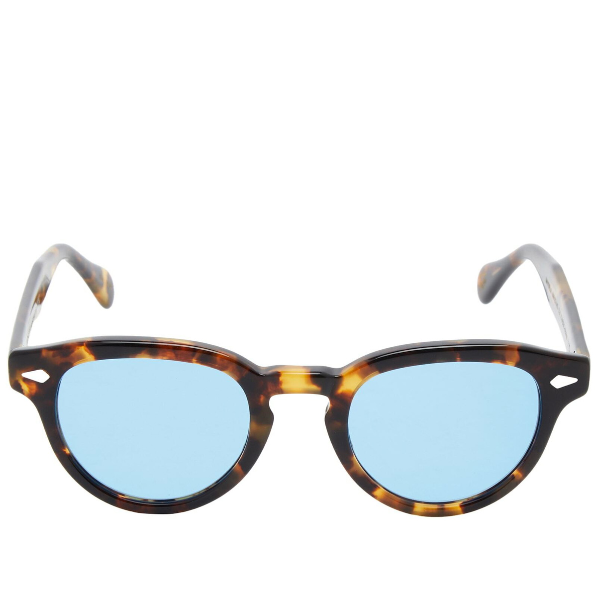Moscot Men's Maydela Sunglasses in Classic Havana/Celebrity Blue Moscot