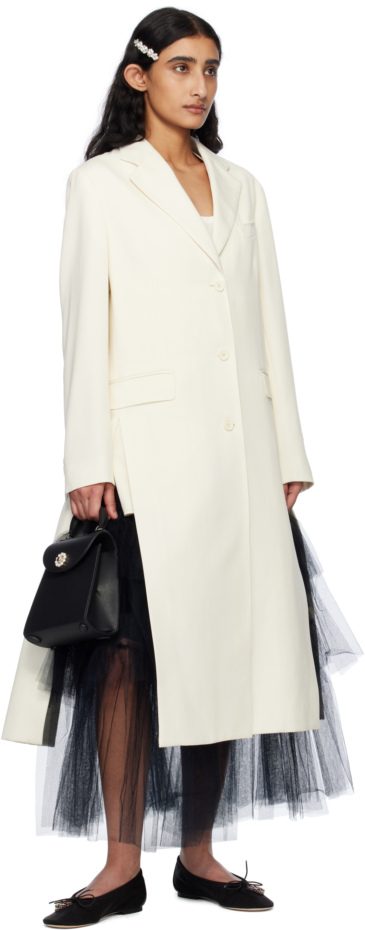 Simone Rocha Black Mini Valentine Bag Simone Rocha