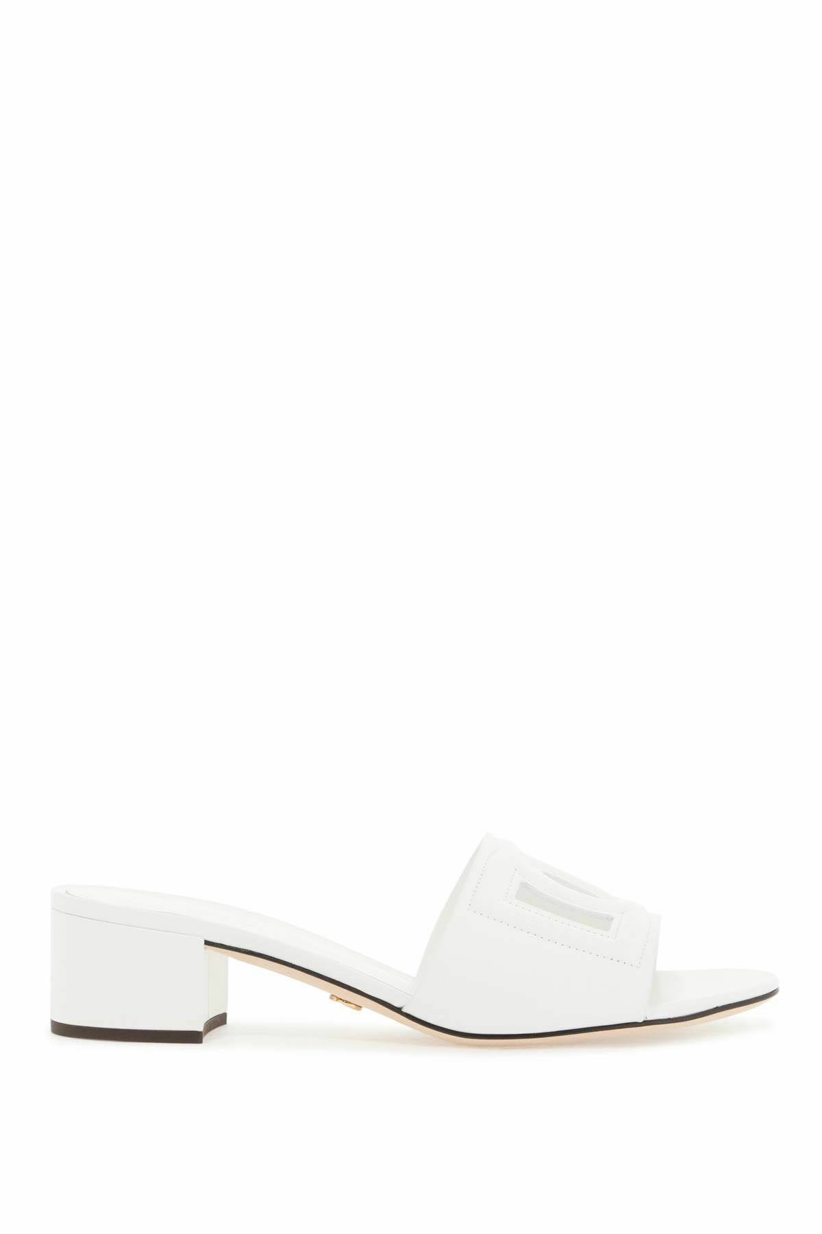 DOLCE & GABBANA 'dg logo slides for stylish White Dolce & Gabbana