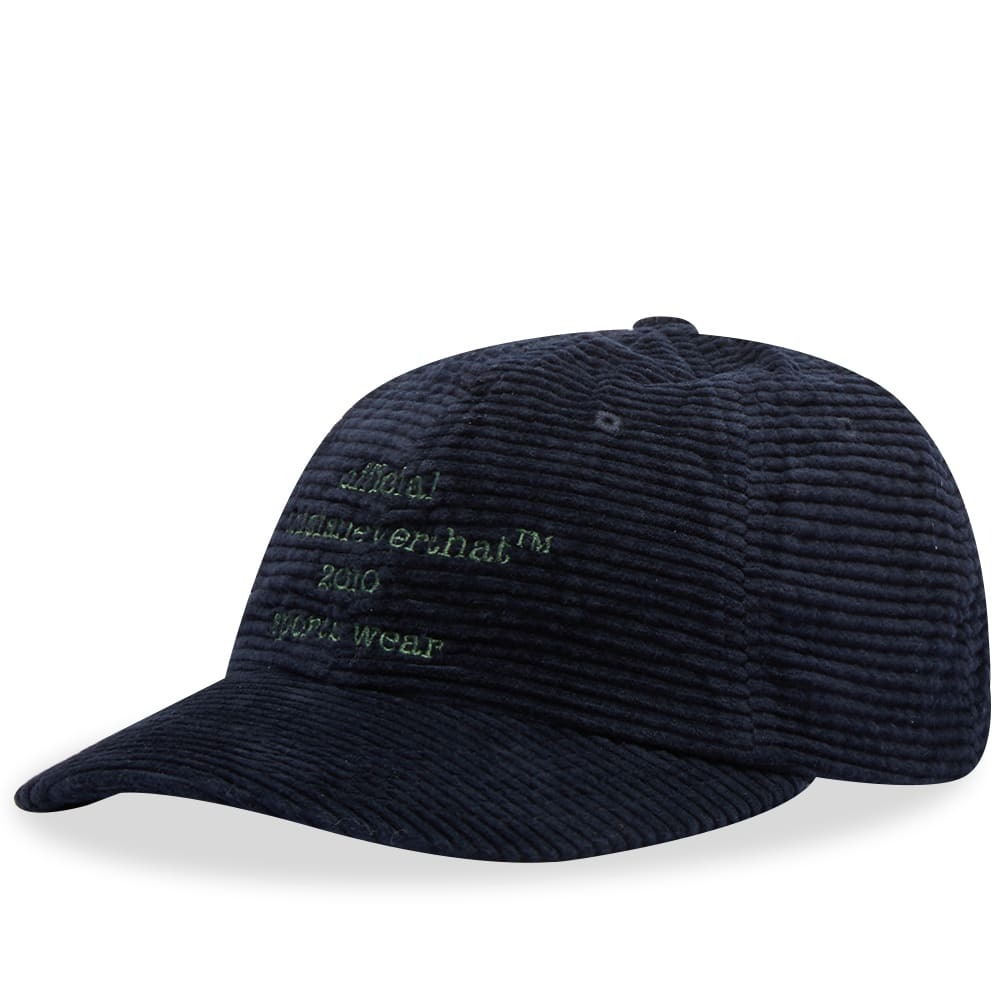 thisisneverthat Men's Wide Wale Cord Cap in Navy thisisneverthat