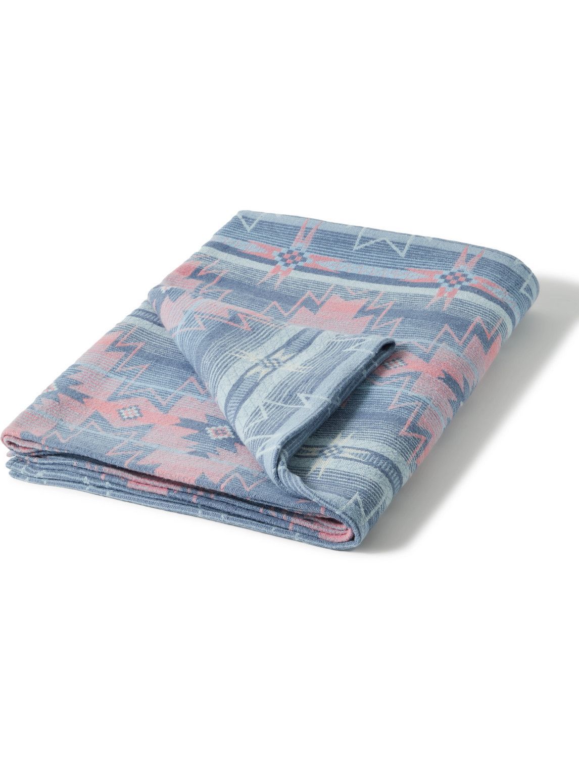 Faherty - Adirondack Organic Cotton-Jacquard Blanket Faherty
