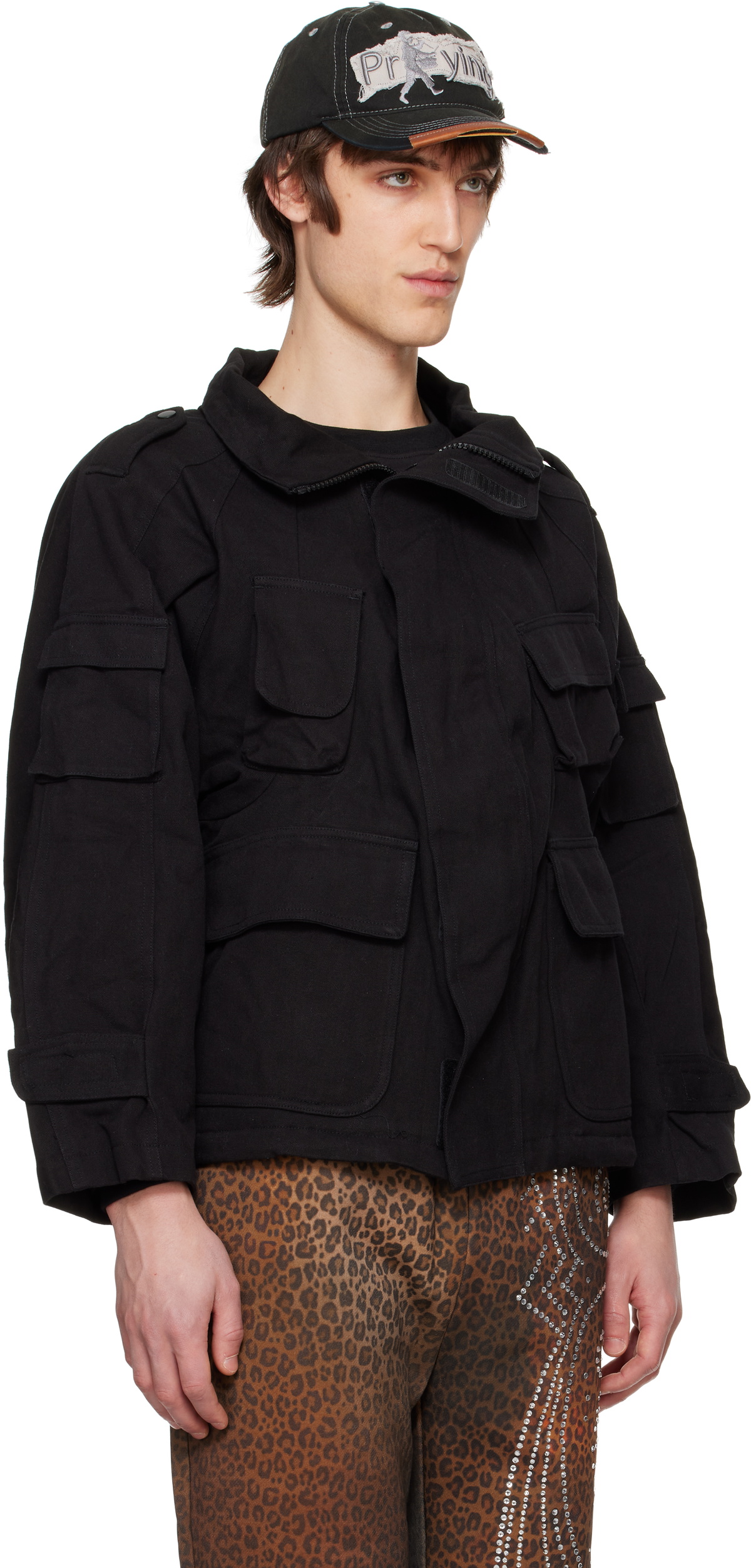 Praying Black Police Jacket Praying