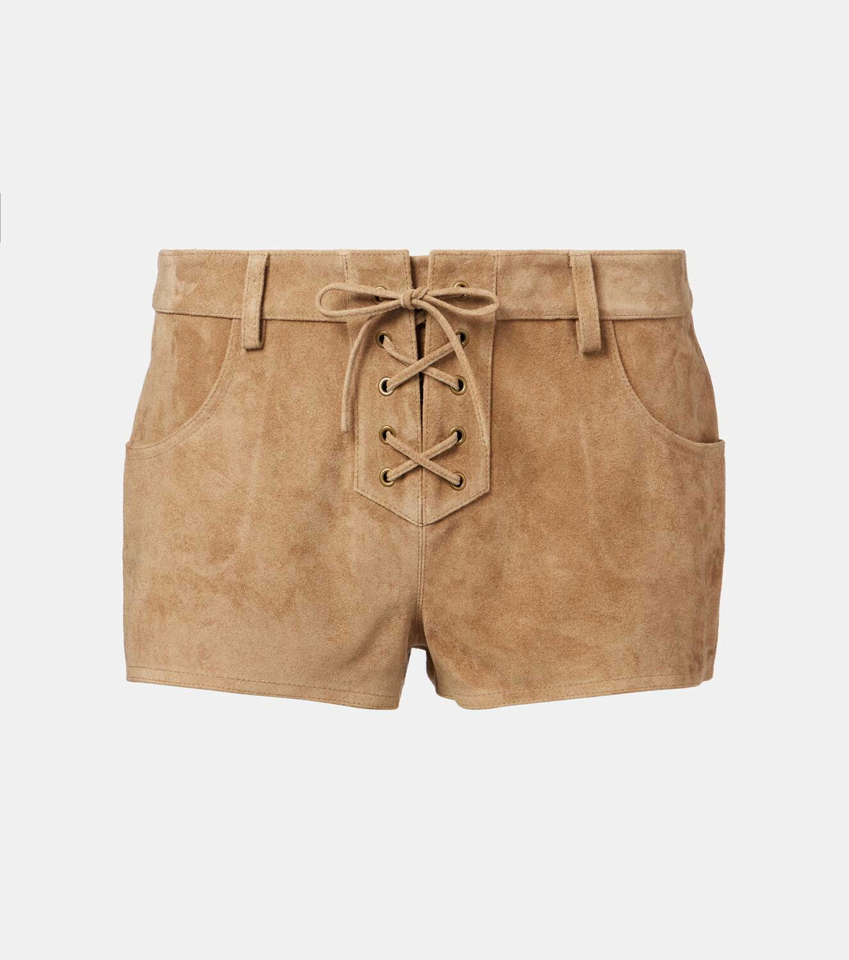 Isabel Marant Delma low-rise suede shorts Isabel Marant
