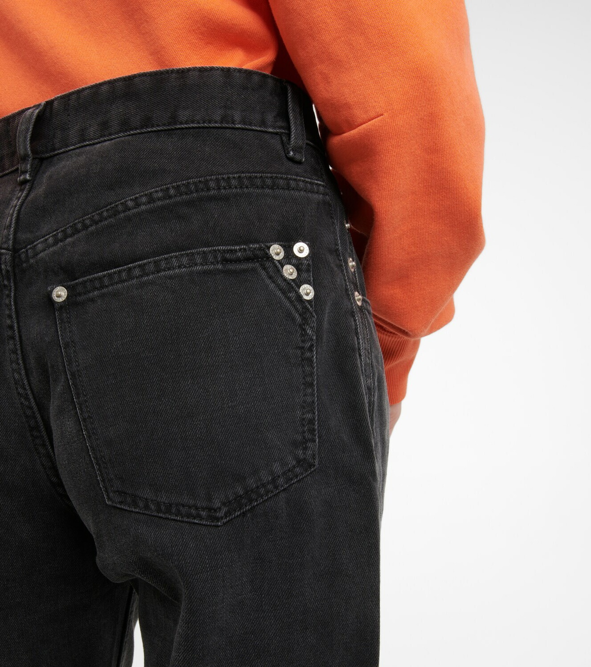 Marant Etoile Vanda high-rise straight jeans Isabel Marant Etoile
