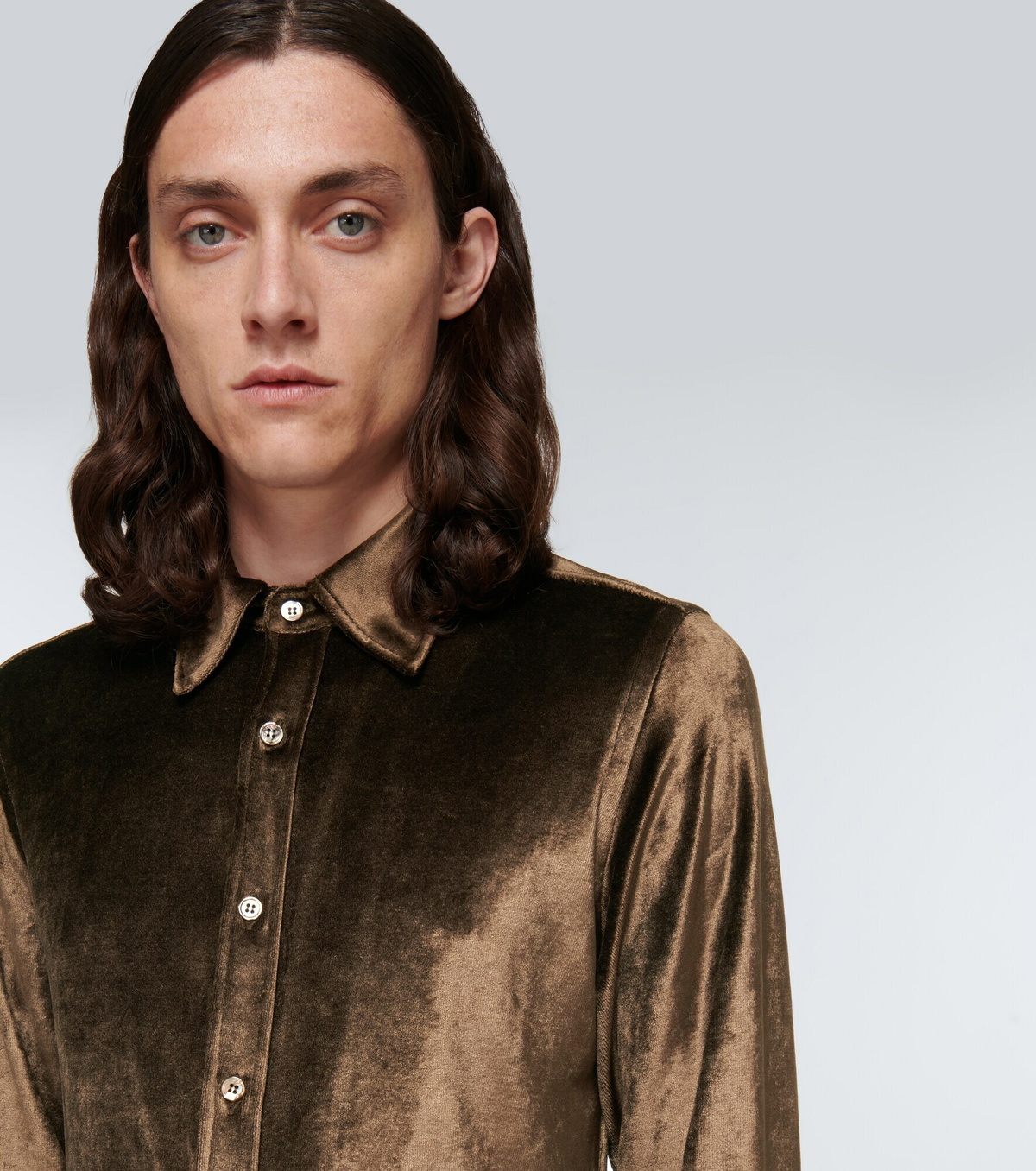 Tom Ford - Fluid velour shirt TOM FORD