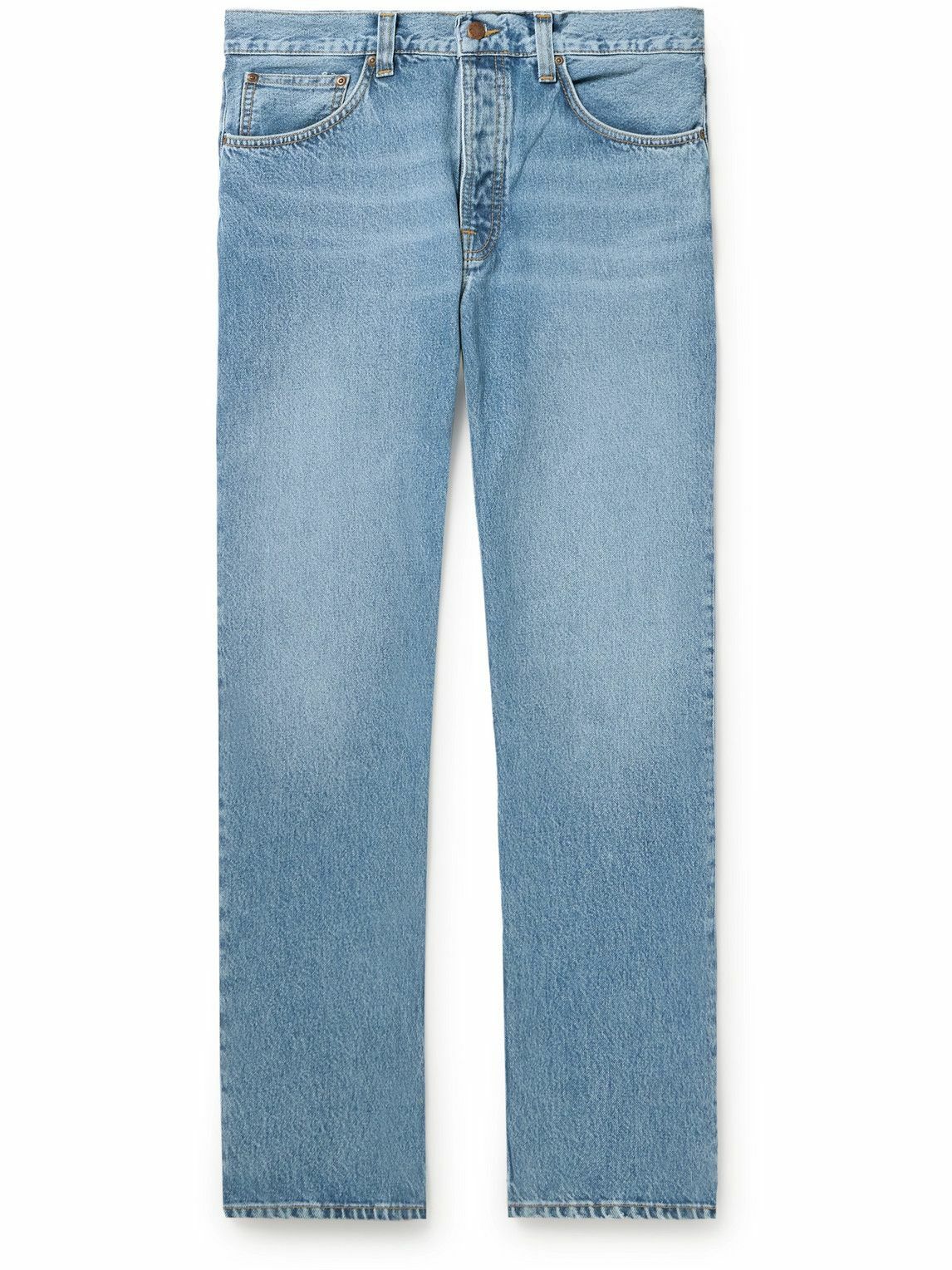 Nudie Jeans - Rad Rufus Straight-Leg Jeans - Blue Nudie Jeans Co