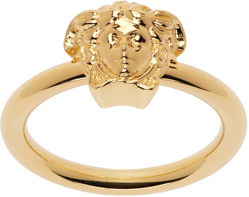 Versace Gold 'La Medusa' Ring Versace