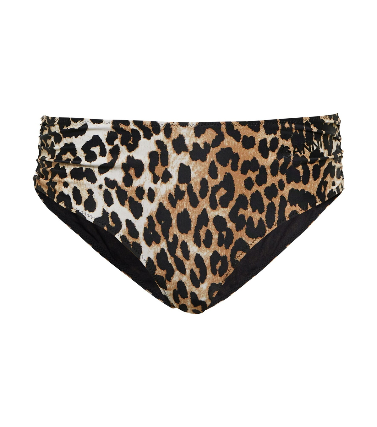 Ganni - Leopard-print bikini bottoms GANNI