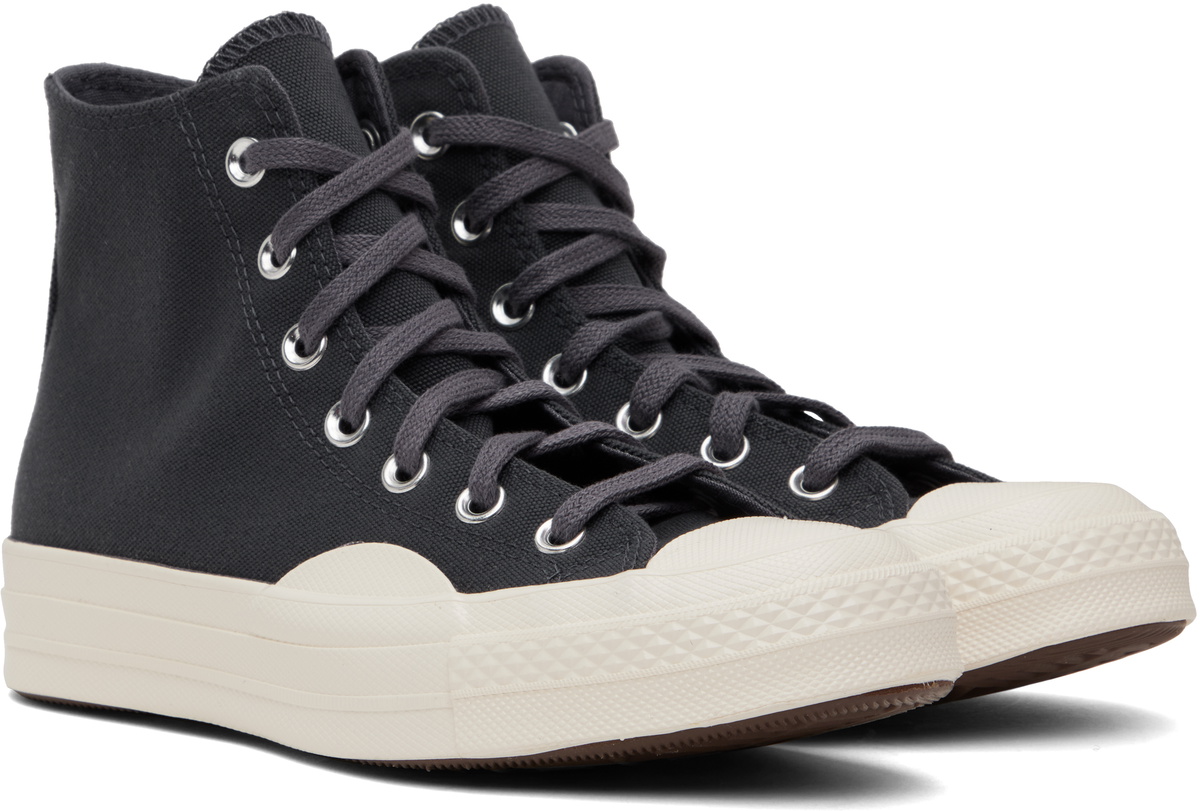 Converse Navy Chuck 70 Textured High Top Sneakers Converse