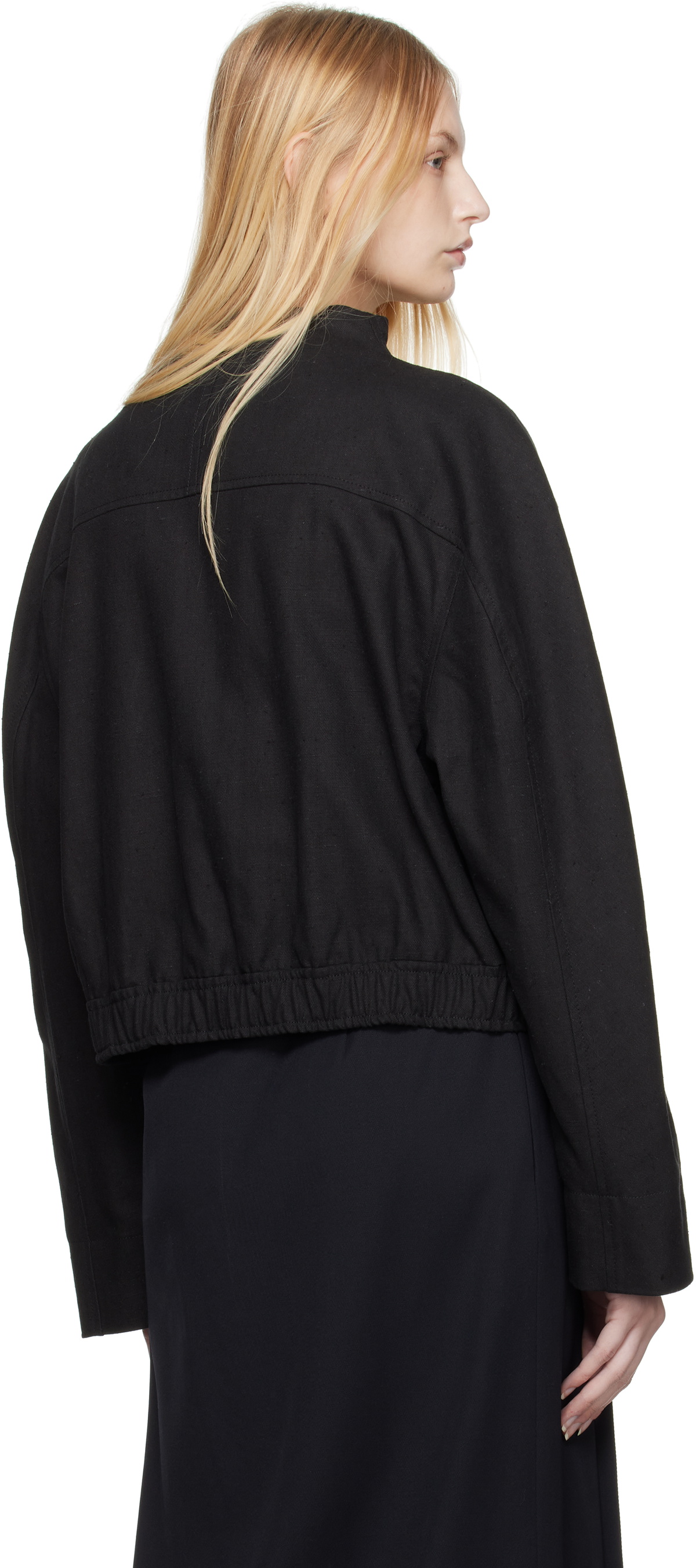 Loulou Studio Black Bago Jacket Loulou Studio