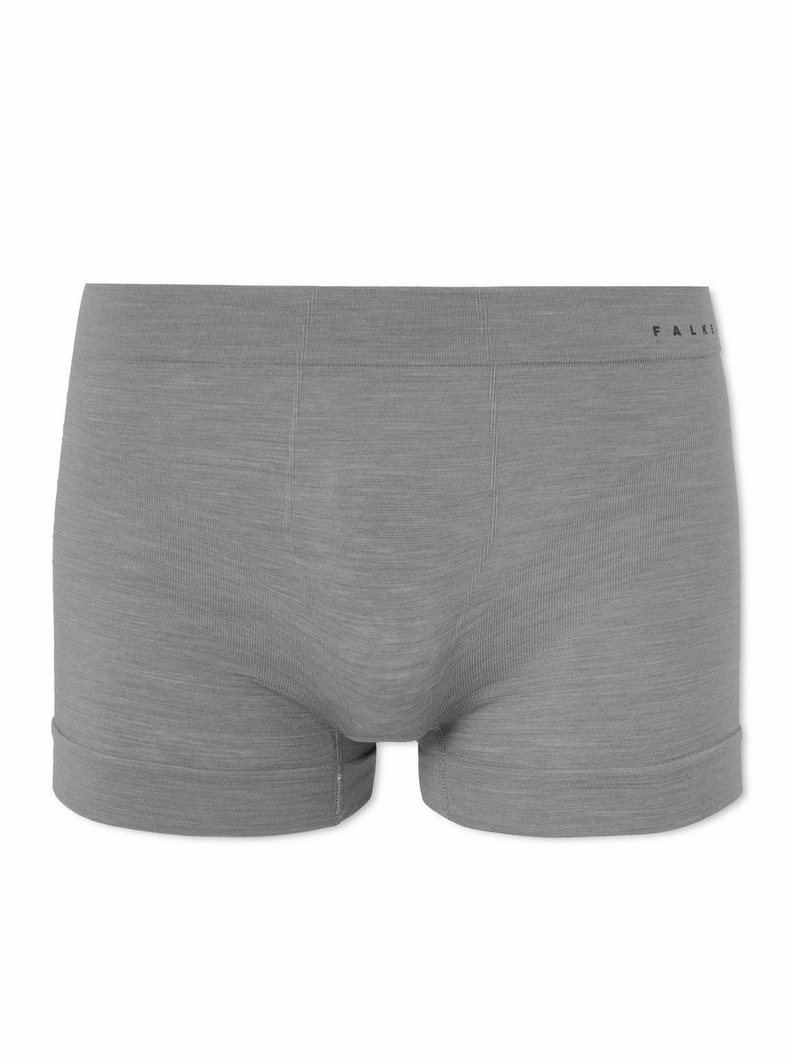 Falke Ergonomic Sport System - Wool-Blend Boxer Briefs - Gray FALKE ...