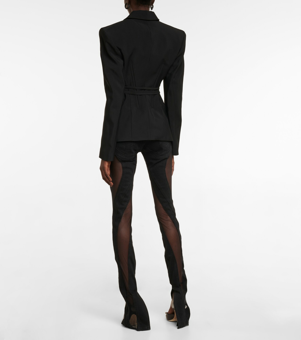 Mugler - Twill blazer Mugler