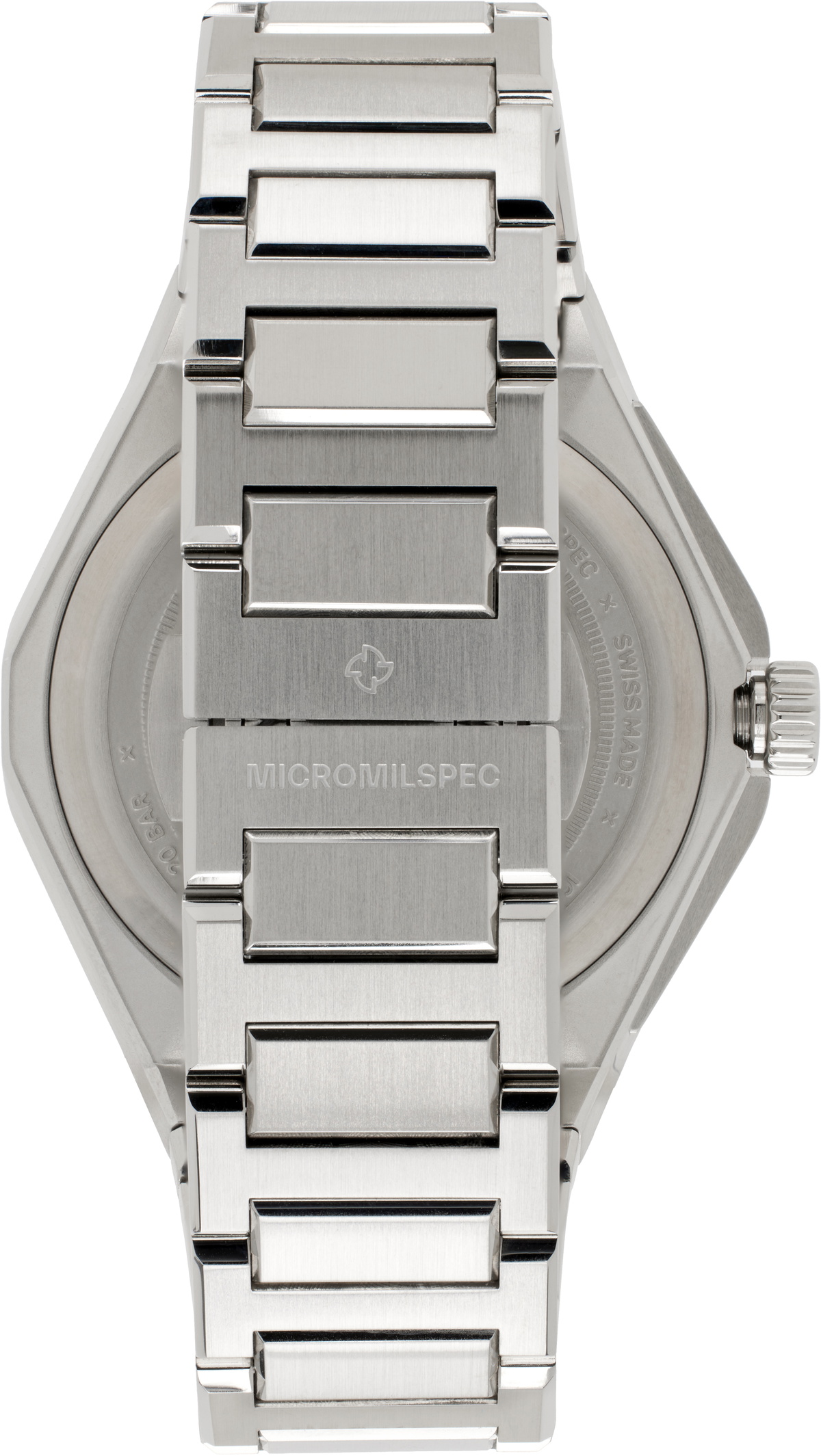 MICROMILSPEC Silver Offshore Watch