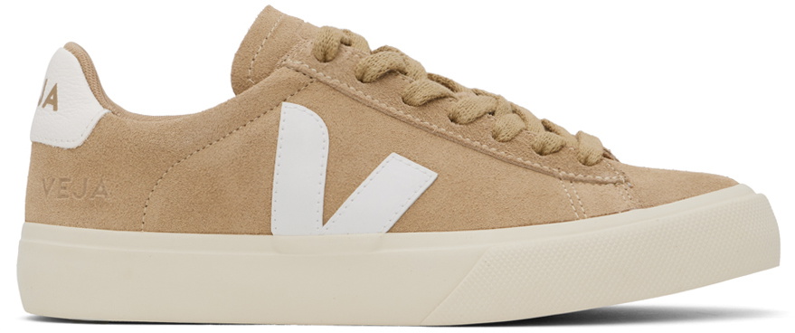VEJA Beige Campo Suede Sneakers VEJA