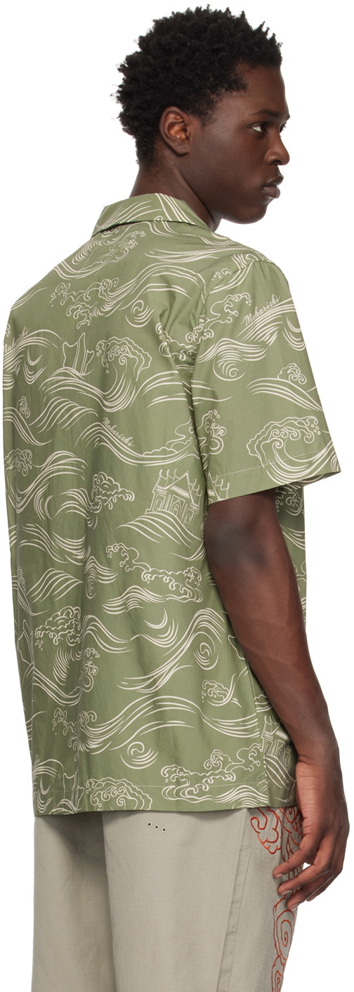Maharishi Green Songkran Shirt Maharishi