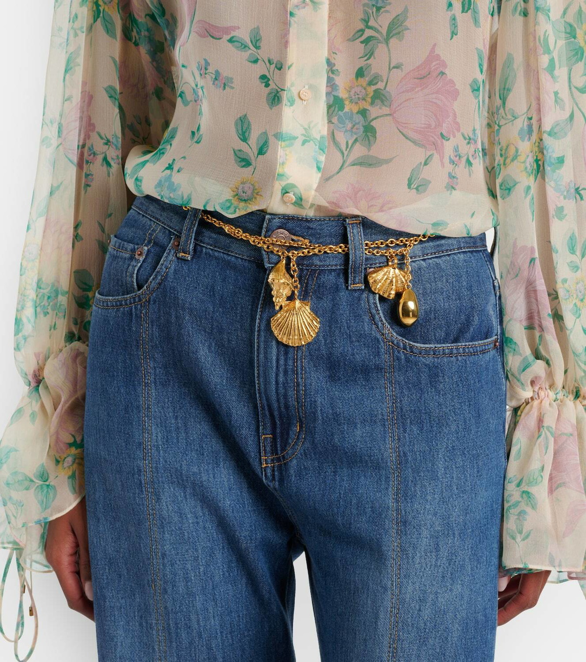 Chloé Chloé Shells chain belt Chloe