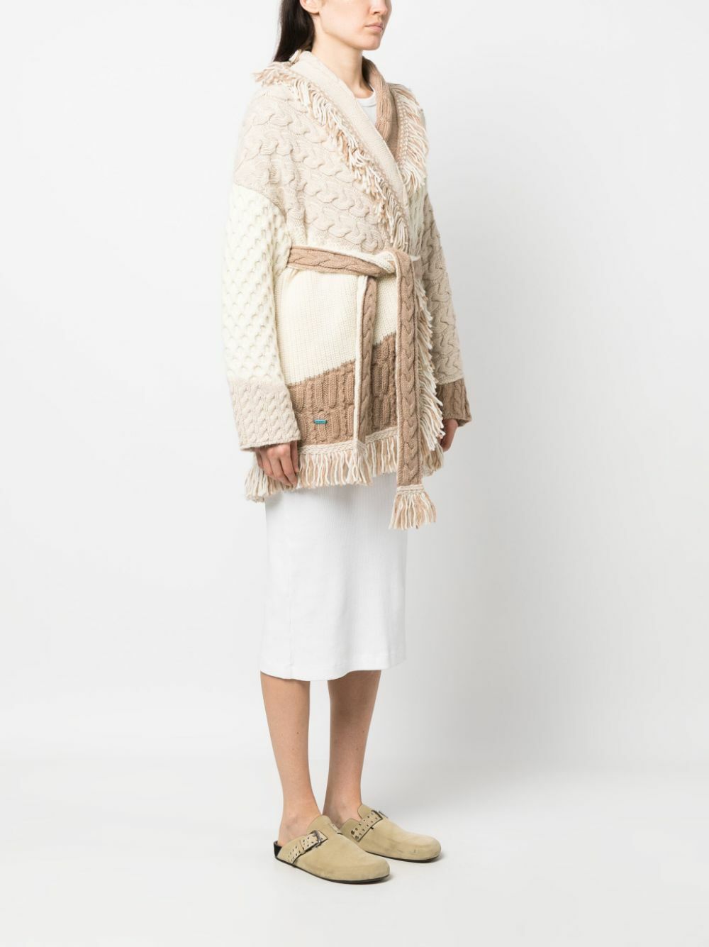 ALANUI - The Talking Glacier Wool Cardigan Alanui