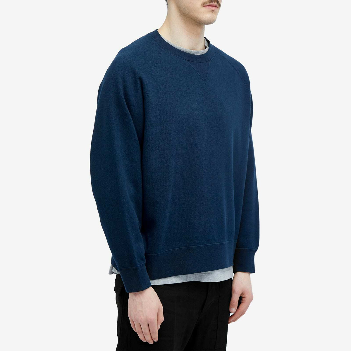 Visvim Women's Amplus Sweat in Navy Visvim