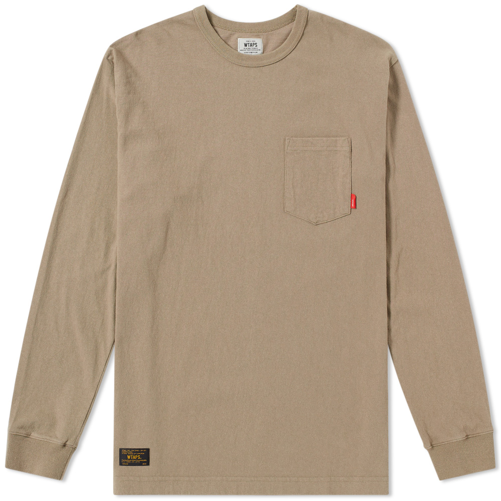 WTAPS Long Sleeve Design Tee WTAPS