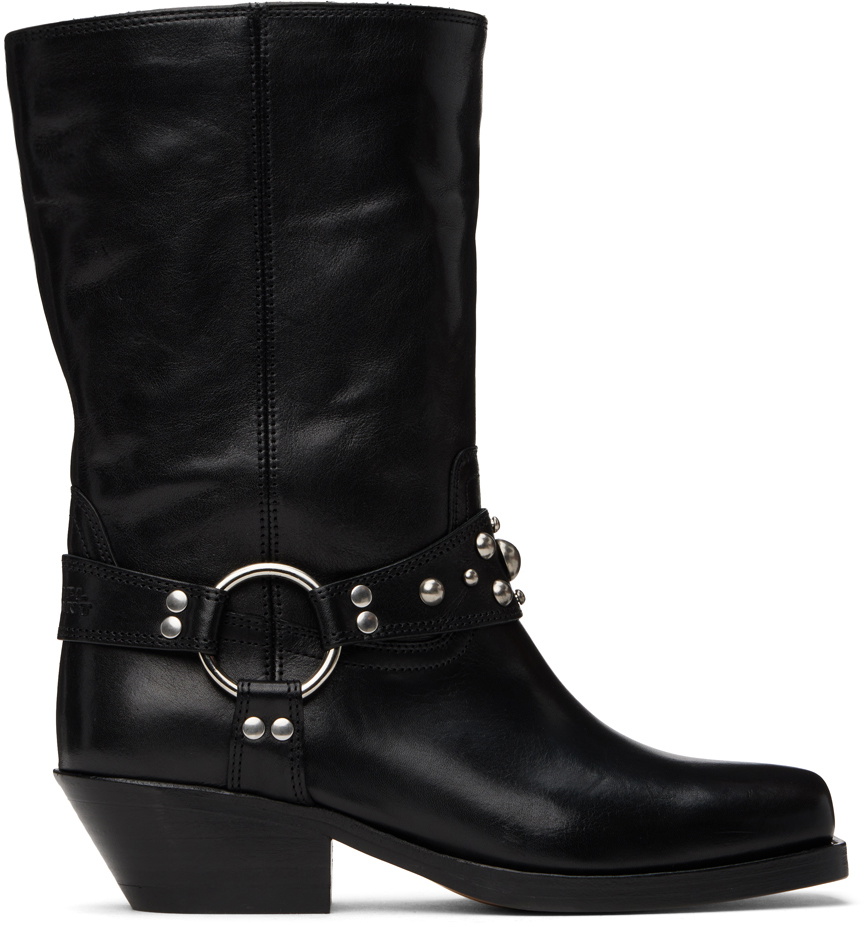 Isabel Marant Black Antya Boots Isabel Marant