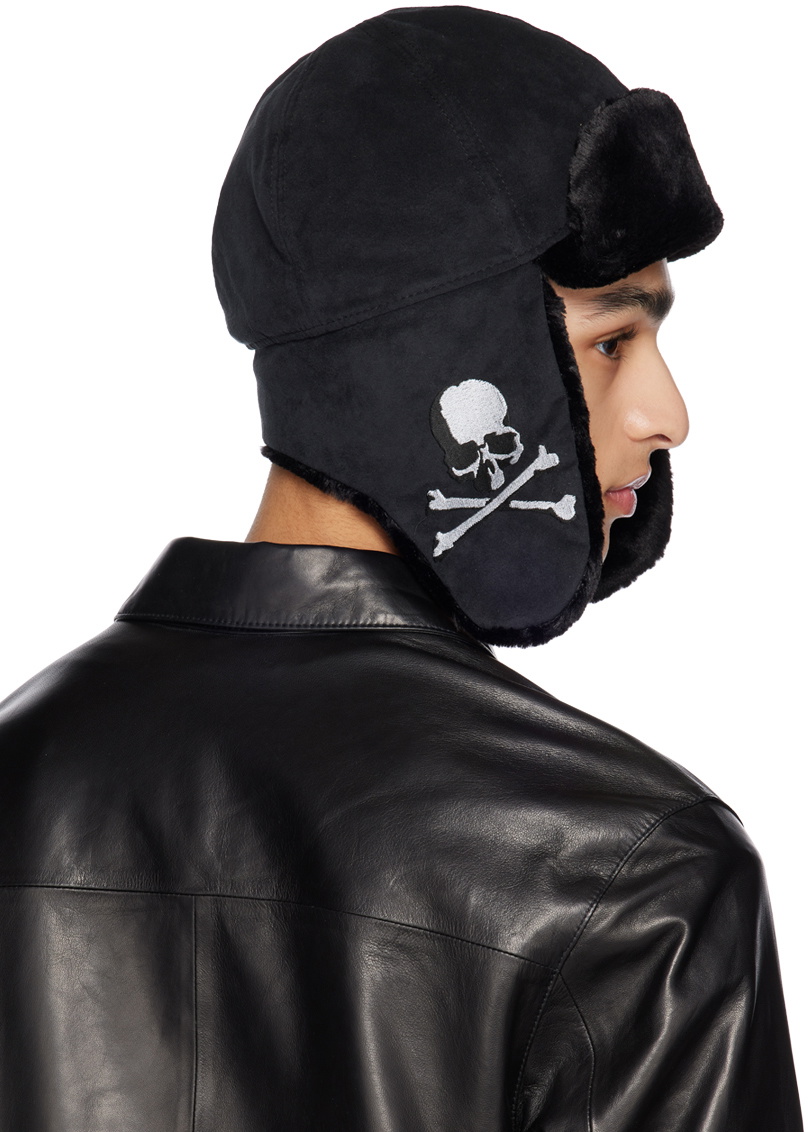 mastermind WORLD Black Pilot Cap MASTERMIND WORLD