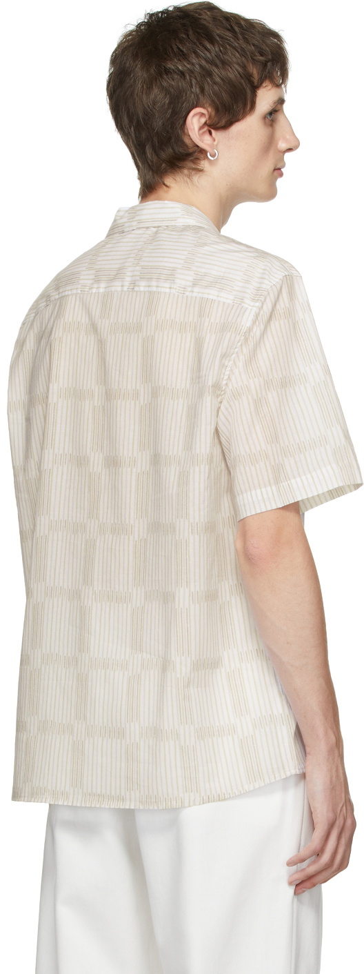 COMMAS Beige Check Shirt Commas
