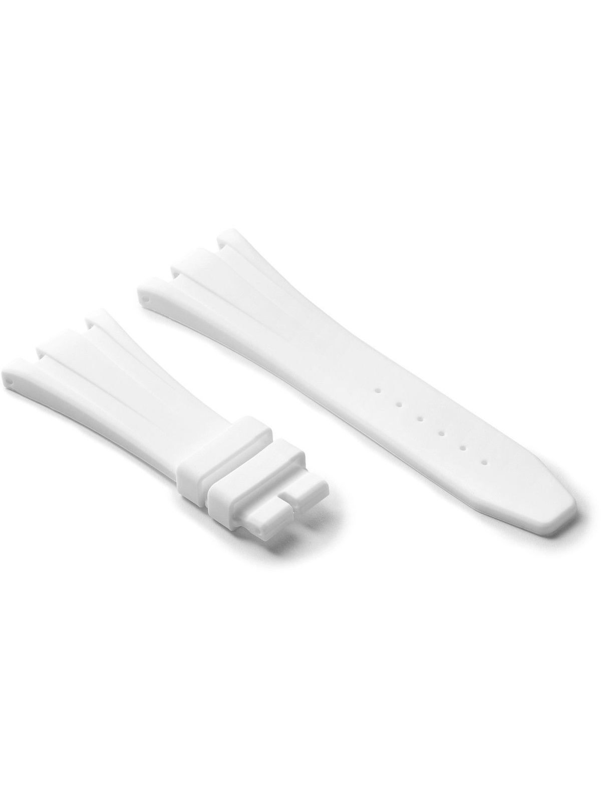 Horus Watch Straps - 20mm Rubber Integrated Watch Strap - White