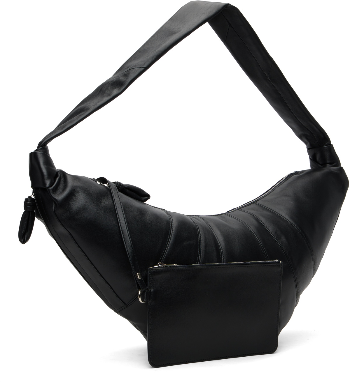 LEMAIRE Black Large Croissant Bag Lemaire