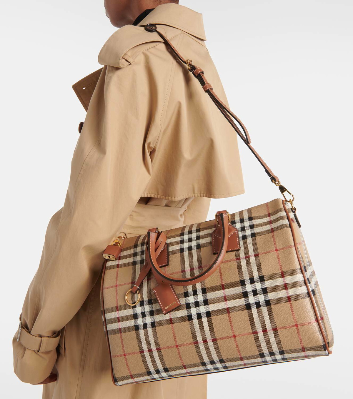 Burberry Burberry Check Medium tote bag Burberry