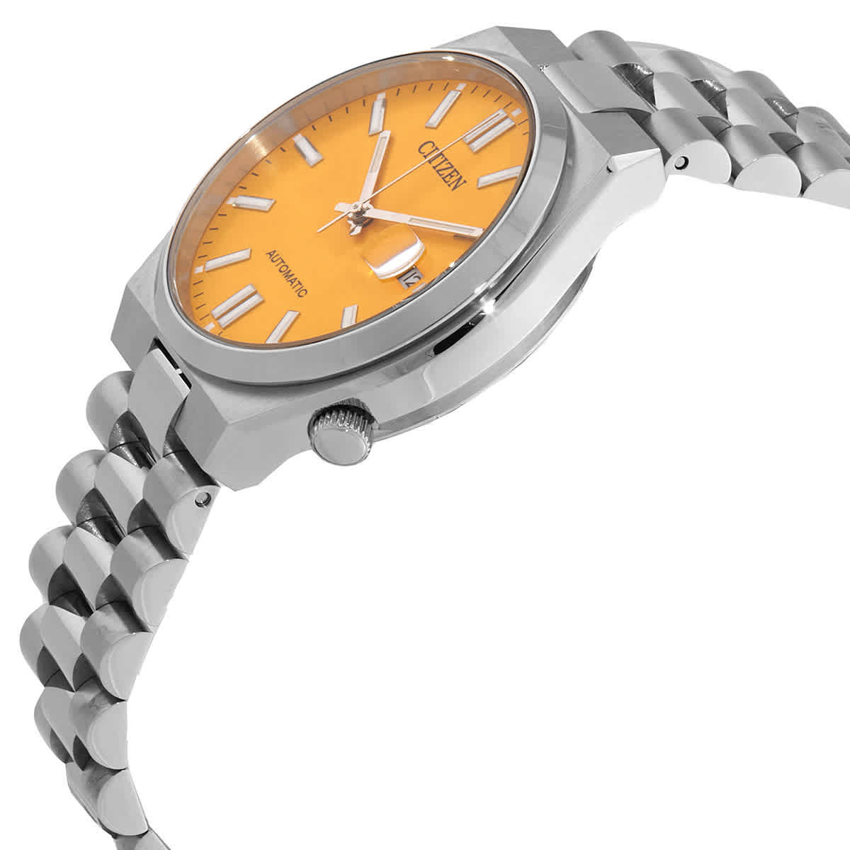 Citizen Automatic Yellow Dial Mens Watch NJ0150-81Z Citizen