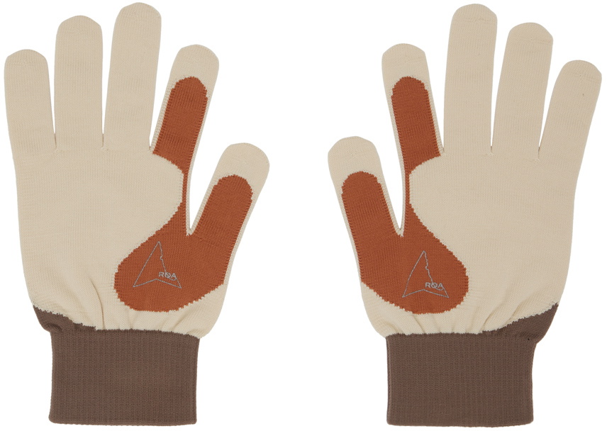 ROA Off-White Graphic Gloves ROA