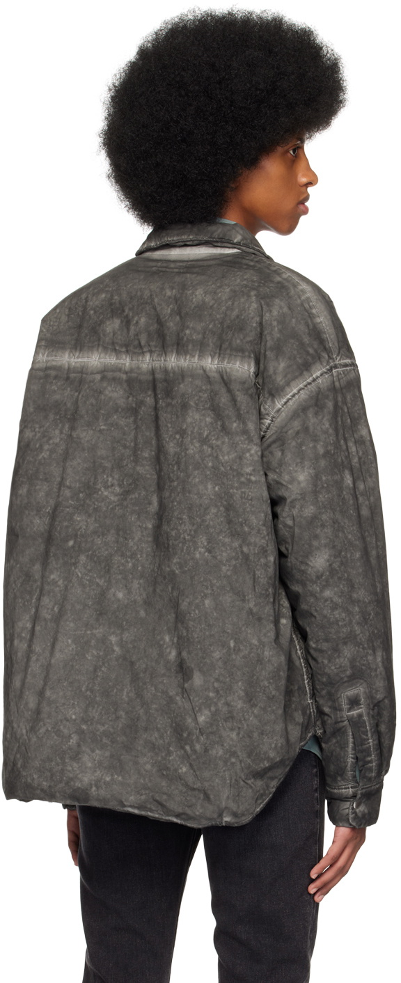 John Elliott Gray Scout Overshirt Jacket John Elliott